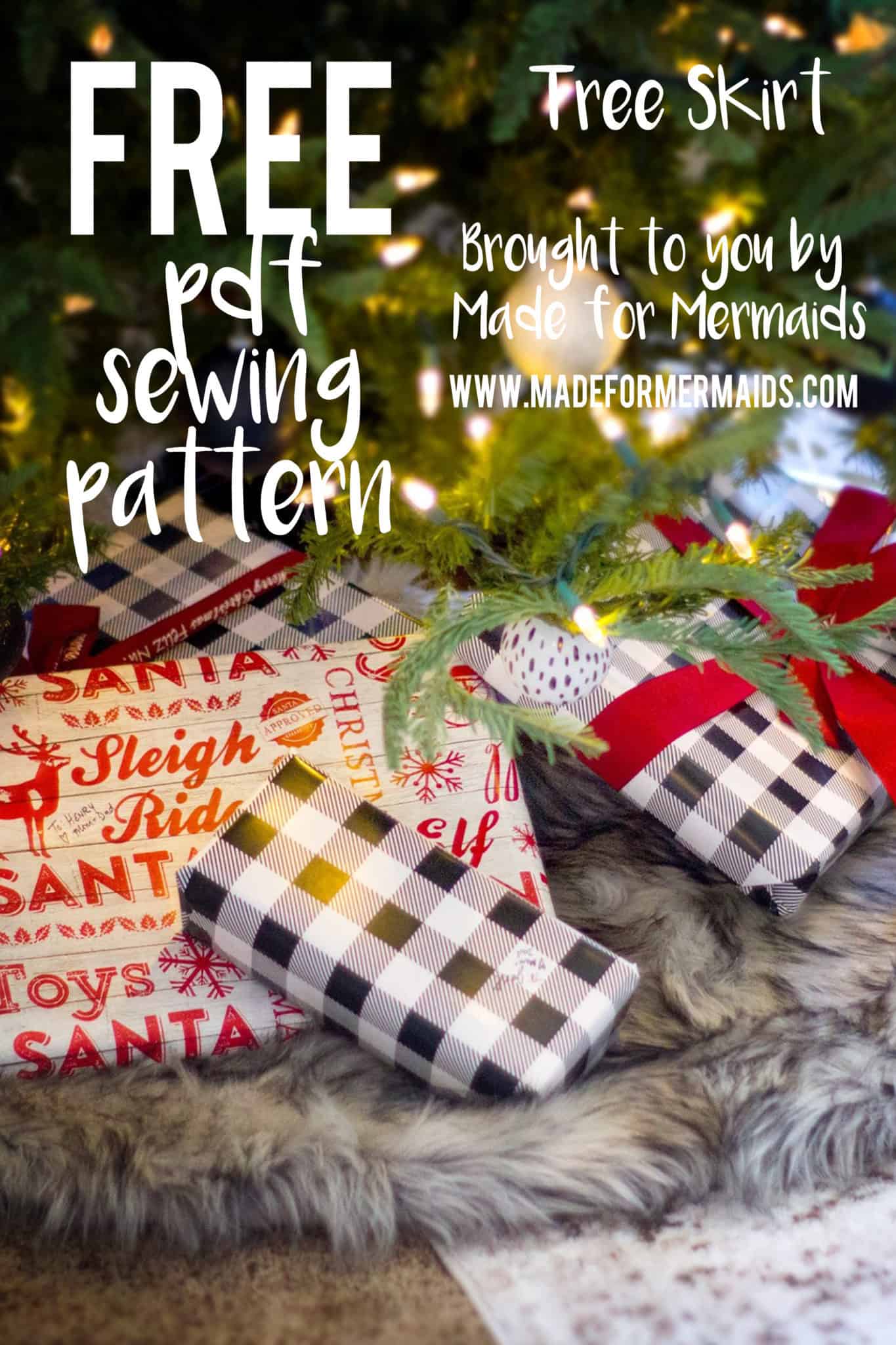 FREE Christmas Tree Skirt Pattern